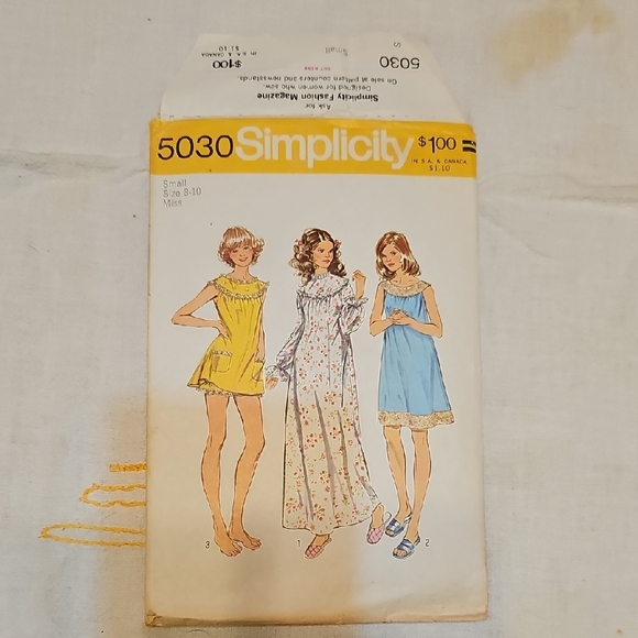 Simplicity | Other | Vintage 972 Simplicity 530 Sewing Pattern Miss ...